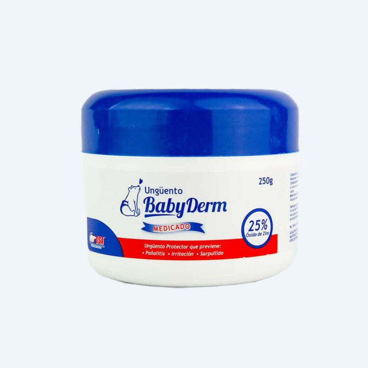 Ungüento Baby Derm Medicado 250g – Laboratorios OSA