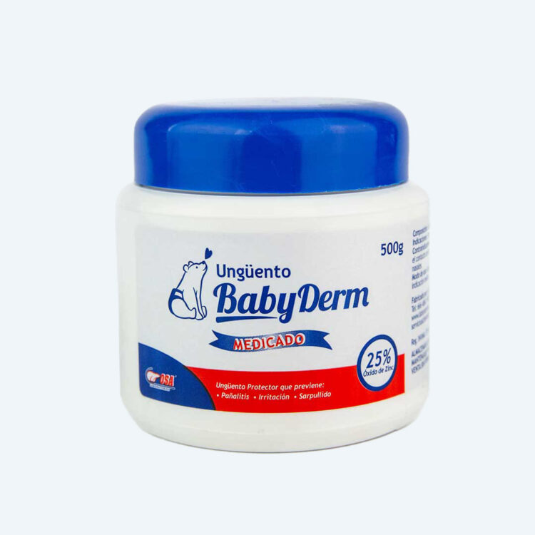 Ungüento Baby Derm Medicado 500g – Laboratorios OSA